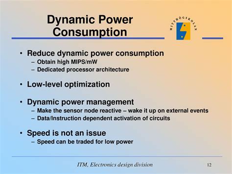 design of integrated circuits with low power consumption ppt download