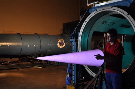 Tunnel 9 Engineers Conduct Boundary Layer Transition Experiments At Mach 10 Arnold Air Force