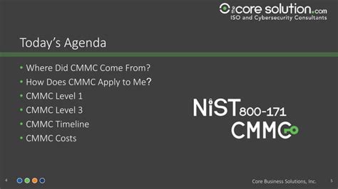 Cybersecurity Maturity Model Certification Cmmc Pptx It And Internet Support Internet