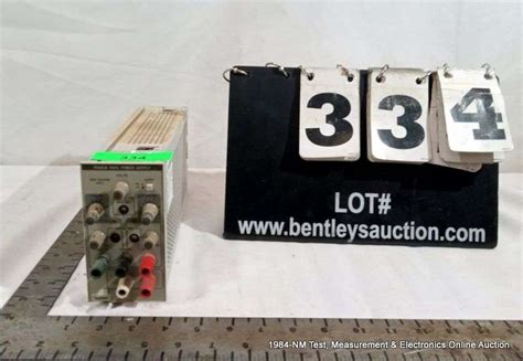 Tektronix Ps 503a Dual Power Supply Plug In Bentley And Associates Llc