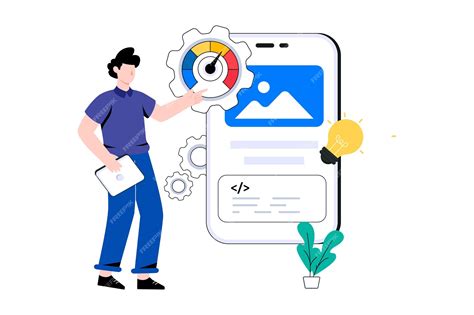 Premium Vector Usability Testing Flat Style Design Vector Illustration Stock Illustration