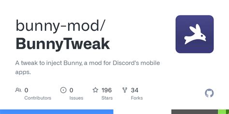 Github Bunny Mod Bunnytweak A Tweak To Inject Bunny A Mod For Discord S Mobile Apps