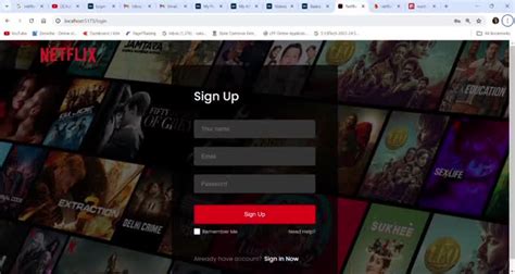 completed netflix clone website with react sakshi jadhav posted on
