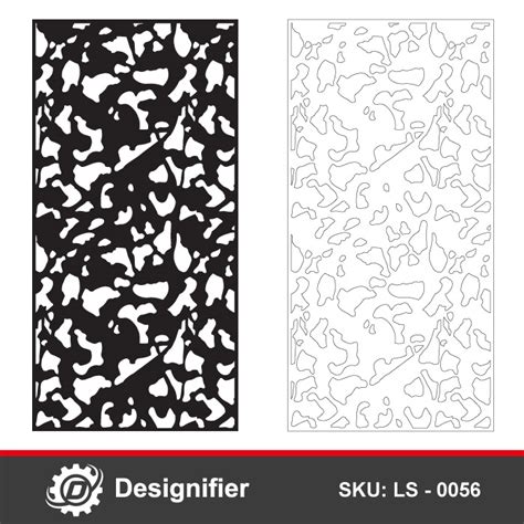 Grafton Pattern Privacy Screen Dxf Ls0056 Creative Wall Screen Cdr