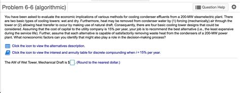 problem 6 6 algorithmic question help o you have