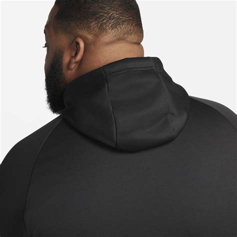 Buy Nike Therma Mens Therma Fit Hooded Fitness Sweatshirt Black
