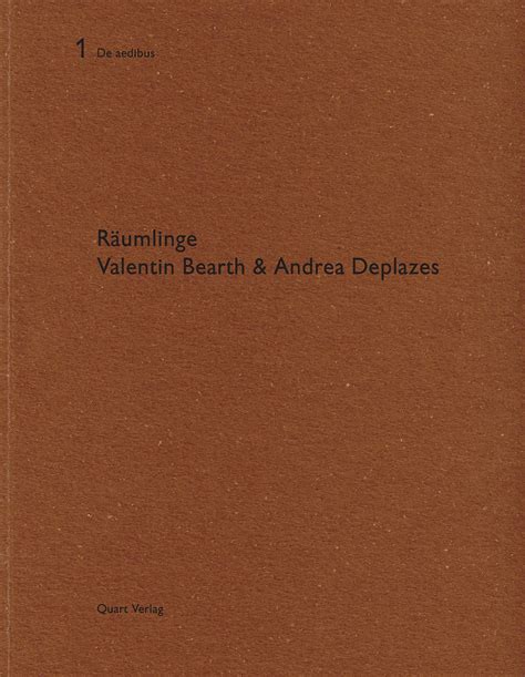 Books Bearth And Deplazesbearth And Deplazes