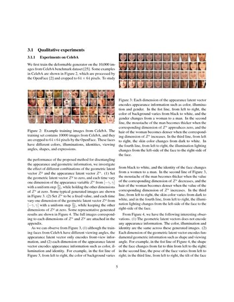 Deformable Generator Network Unsupervised Disentanglement Of