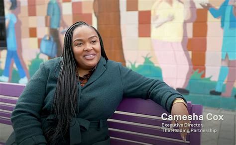 Camesha Cox The Reading Partnership Ashoka Canada Fellow