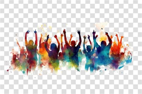 Png Adult Togetherness Performance Celebration Premium Ai Generated Psd