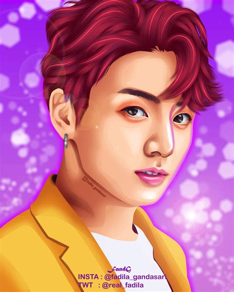 Jungkook Bts Fanart By Fandg On Deviantart