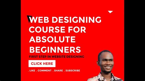 Web Designing Course For Absolute Beginners Youtube