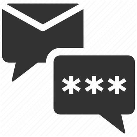 Email Mail Message Password Pass Code Pin Code Icon Download On