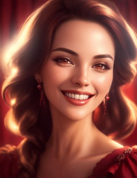 Premium Photo Gorgeous Girl With Nice Smile