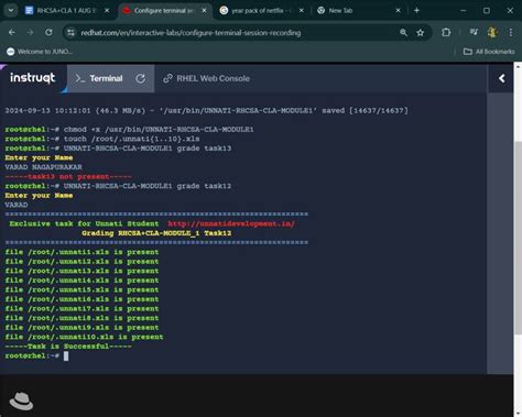 Varad Nagapurkar On Linkedin Task 12 Creating Hidden Excel Files In Linux Unnati1xls To