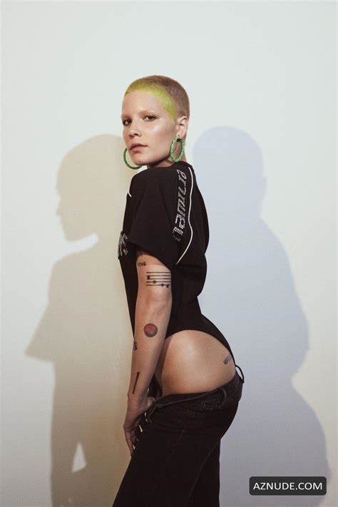 Halsey Sexy And Topless For 2017 Flaunt Magazine Issue 155 Aznude