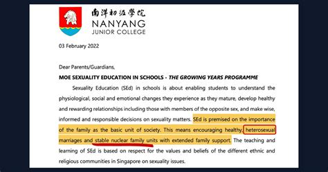 NYJC Sex Ed Letter Promoting Heterosexuality And Nuclear Families Garners Criticism Wake Up