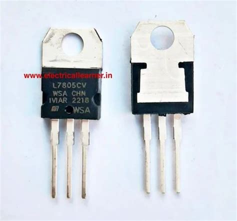 Lm7805 Voltage 5v Regulator Ic To At Rs 11 Voltage Regulator Circuit In Bengaluru Id