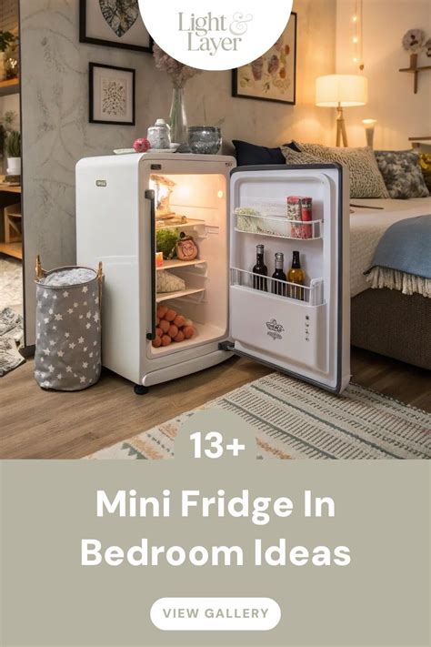 Bedroom Mini Fridge Chic Ideas To Try In 2025 Mini Fridge In Bedroom