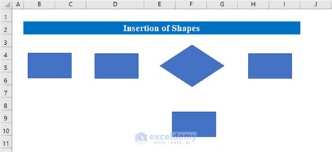 How To Create A Flowchart In Excel 2 Easy Methods ExcelDemy