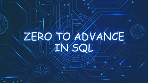 How To Start From Zero In Sql Structured Query Language Aradhana