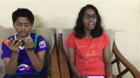 cheap thrills cover by anagha menon and aditya menon youtube
