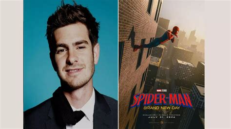 Andrew Garfield Reacts To Spider Man Brand New Day Trailer