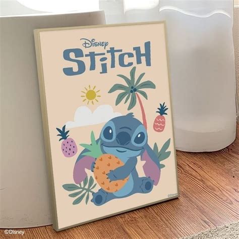 그림·사진 디즈니 스티치 패턴 그림패브릭포스터 모음전 오늘의집 쇼핑