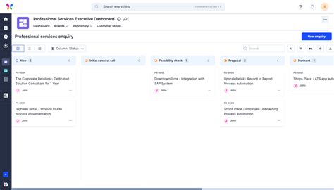 Drive Growth With Kissflow Professional Services Executive Dashboard Kissflow App