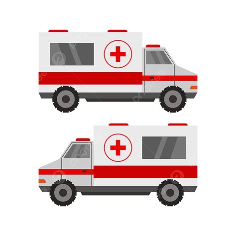 구급차 구급차 클립 아트 흰색 아이콘 배경 아이콘 Png 일러스트 및 벡터 에 대한 무료 다운로드 Pngtree