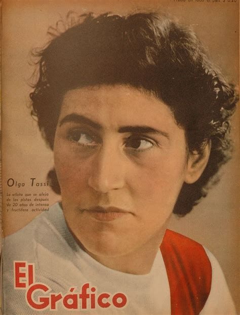 Olga Tassi La Atleta Que Se Escondía De Su Padre Para Poder Competir