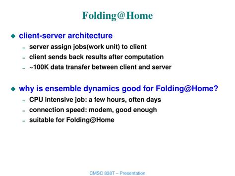 Ppt Atomistic Protein Folding Simulations On The Submillisecond Timescale Using Worldwide