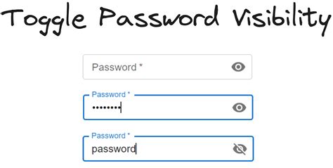 How I Created Toggle Password Visibility With Material Ui By Suman