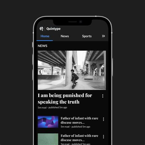 No Code Mobile Apps For News Publishers Quintype