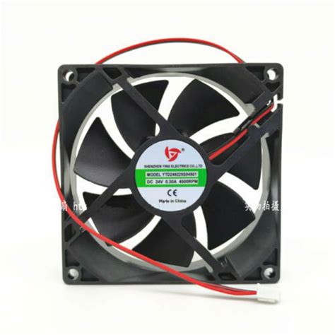 1PC New YTD249225S04501 Cooling Fan 24V 0.30A 2-wire Welding Machine | eBay