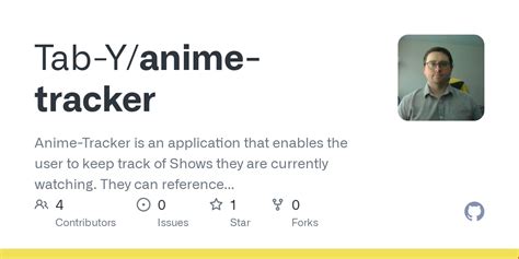 Github Tab Y Anime Tracker Anime Tracker Is An Application That Enables The User To Keep