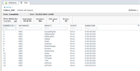 Teradata Automating Statistics In Stats Manager Arnaud Degraeve Teradata Sql Server