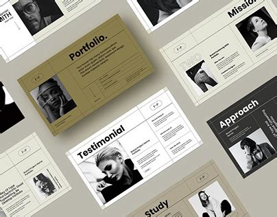 PPT Moodboard Behance