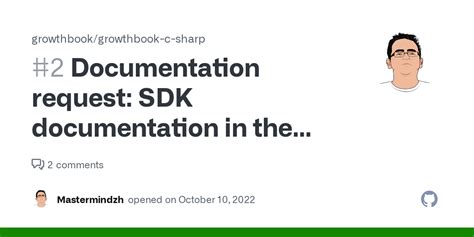 documentation request sdk documentation in the main growthbook product