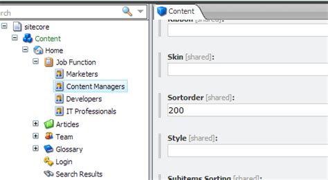 Setting The Item SortOrder Value In Sitecore Rocks Query Analyzer Sean Holmesby