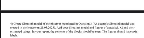 You Will Design A State Feedback Servo Controller Chegg