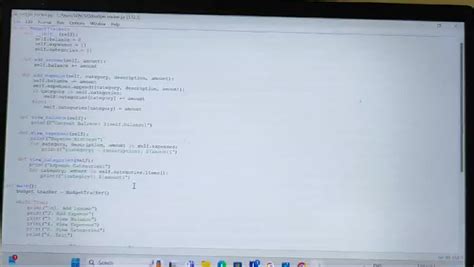 ram esh on linkedin python pythondeveloper budgettracker