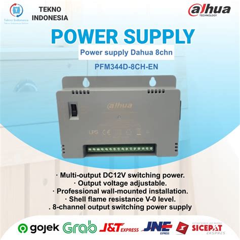 Jual Dahua Power Supply Pfm344d 8ch En Psu 8ch 12v Psu Cctv Shopee Indonesia