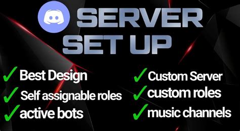 Discord Server Setup Video Gaming Gaming Accessories Game T Cards And Accounts On Carousell