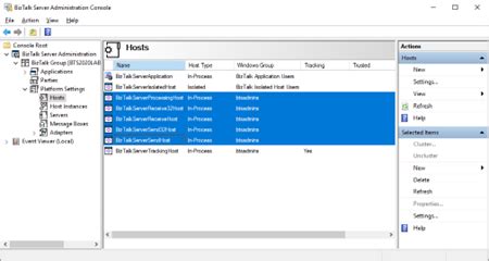 BizTalk Host Instances Best Practices BizTalk