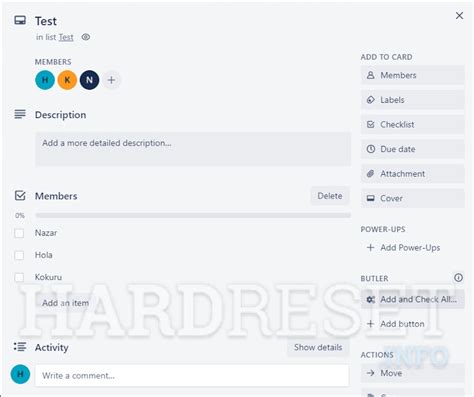 How To Add Card Button In Trello