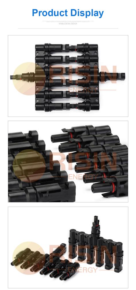 China 6 To 1 Mc4 Splitter Connecting Solar Panels In Parallel Factory And Suppliers Risin