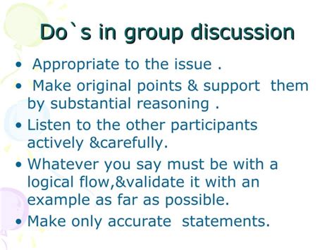 Group Discussion Ppt Ppt