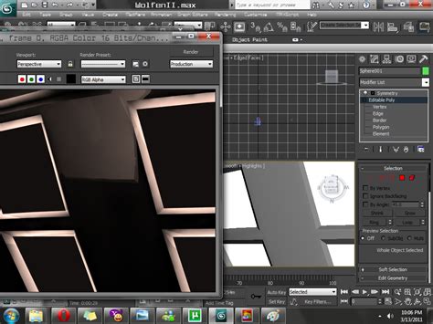 VRay Problems Scifi Meshes