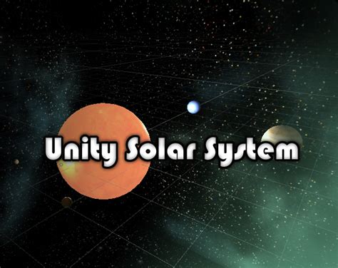 Unity Solar System Cas 117 By Sockdra
